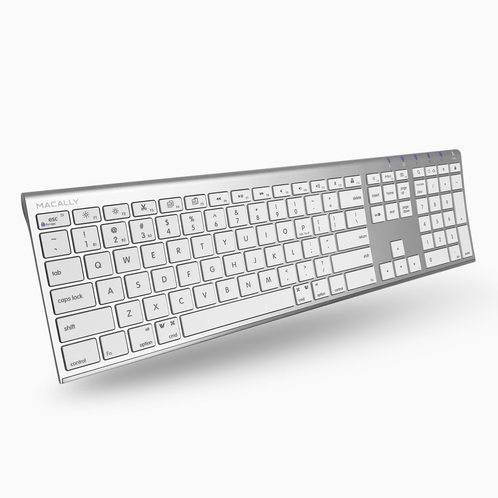 Macally Bluetooth Keyboard – Connect Up to 3 Devices | Wireless Mac ...