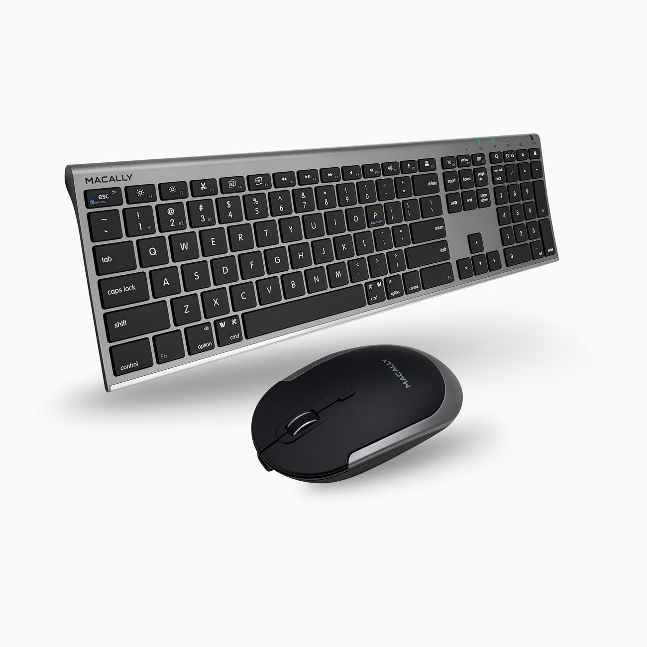 Mac Keyboard and Mouse Combo For Mac and PC - Macally Keyboards