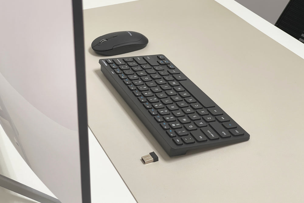RF Wireless Keyboard for Computer | Compact Space Saver, Windows PC ...