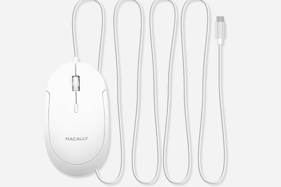 USB C Mouse for MacBook and Mac | Quiet Clicking - Work in Peace ...