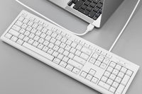 USB Wired Keyboard and Mouse for Mac | Spill Proof, Full Size with ...