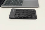 Wireless Number Pad with 2.4G USB Adapter | Portable Numeric Keypad for ...