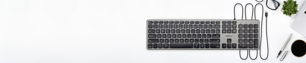 USB-C Keyboards For Mac & PC | Macally