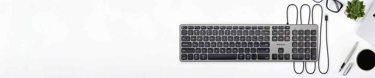 USB-C Keyboards For Mac & PC | Macally
