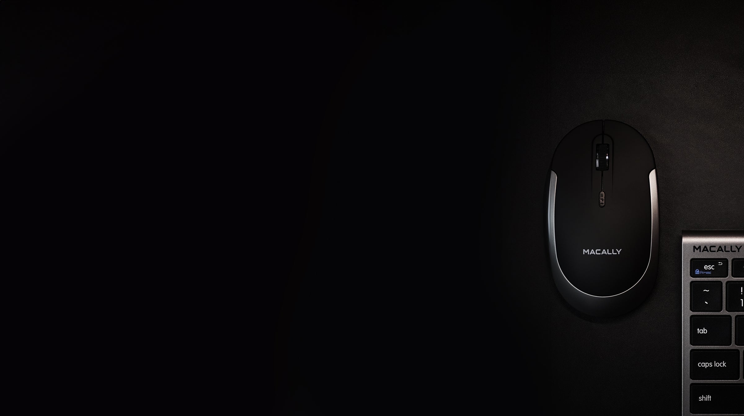 Rechargeable Bluetooth USB Wired Mouse For Mac / PC – Macally