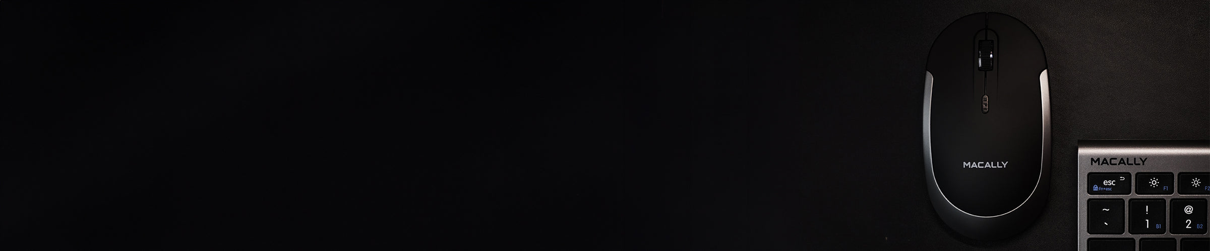 Rechargeable Bluetooth USB Wired Mouse For Mac / PC – Macally